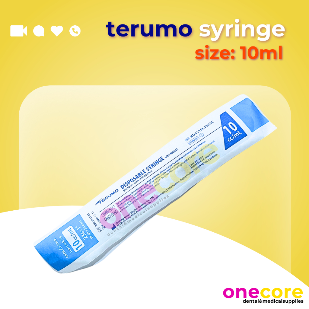 Terumo Syringe (1cc, 3cc, 5cc & 10cc) Sold Per Piece | Shopee Philippines