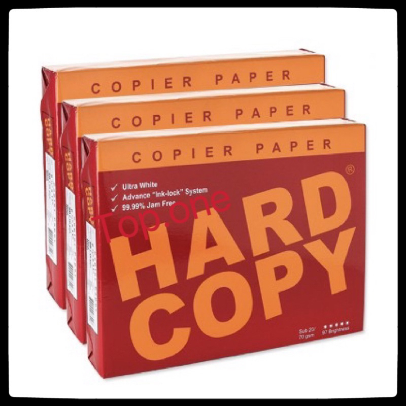 Hard Copy Bond Paper 70gsm (Short/A4/Long) 500pcs/Ream | Shopee Philippines