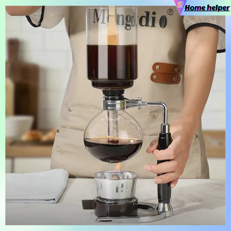 Siphon Coffee Maker Heat-resistant Glass Espresso Maker Coffee Filter ...