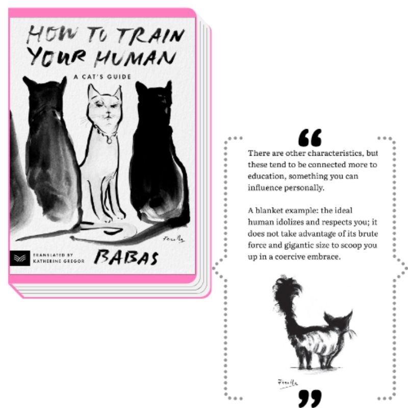 How To Train Your Human A Cats Guide Babas | Shopee Philippines