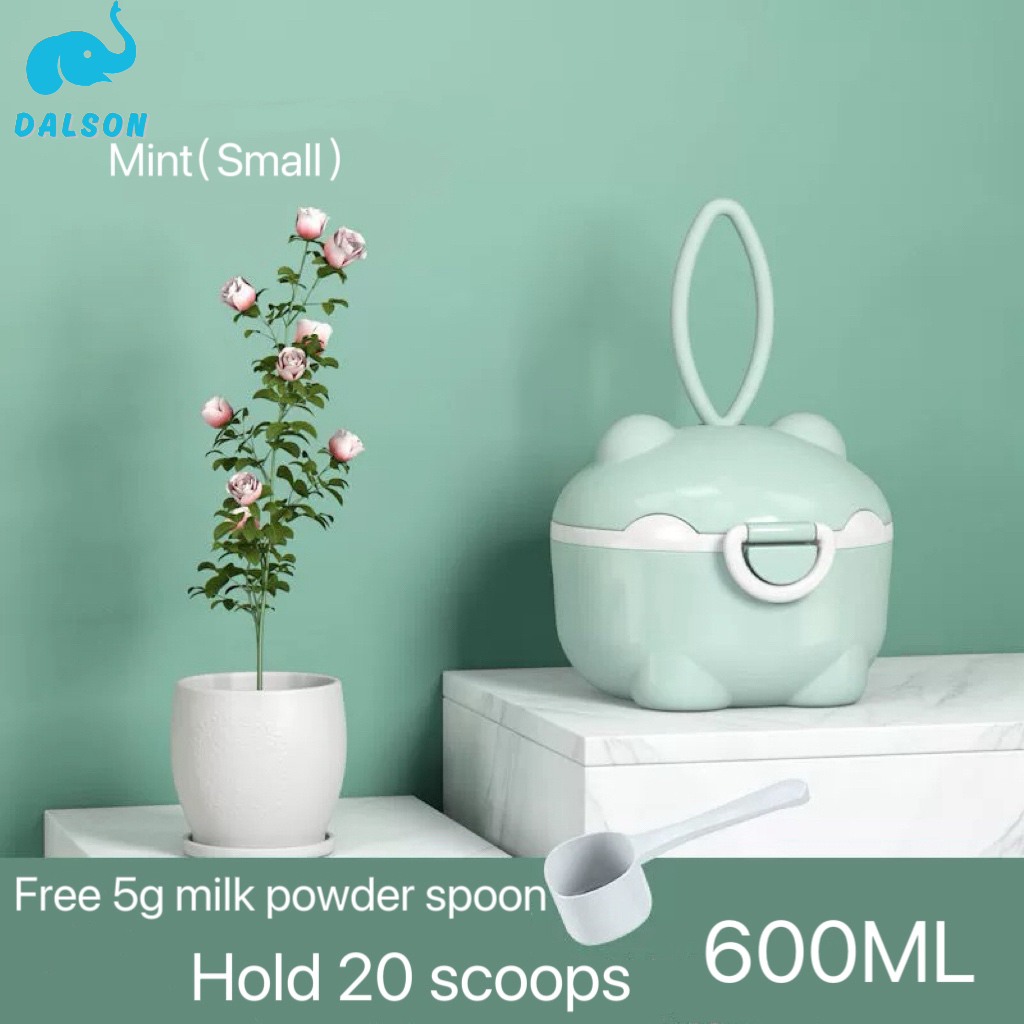 DALSON Portable Milk Powder Storage Tank Baby Milk Powder Dispenser ...