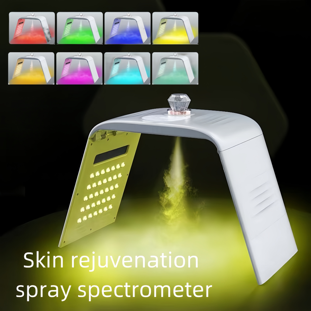 pdt light therapy face led mask light therapy facial steamer machine ...