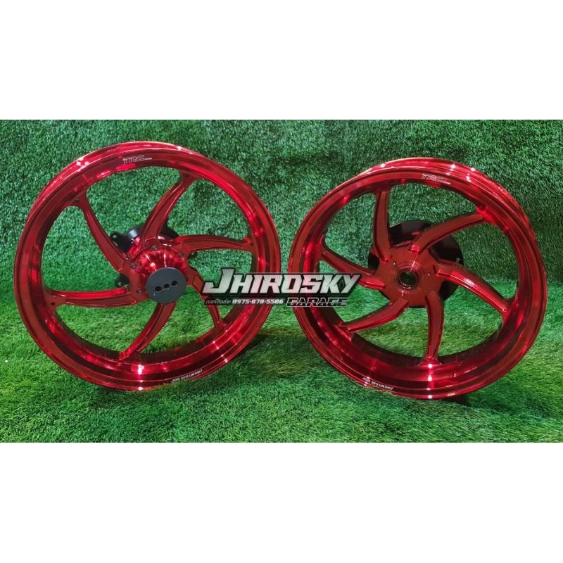 TRC x SGR CNC Mags Wheels For Xmax All Models | Shopee Philippines