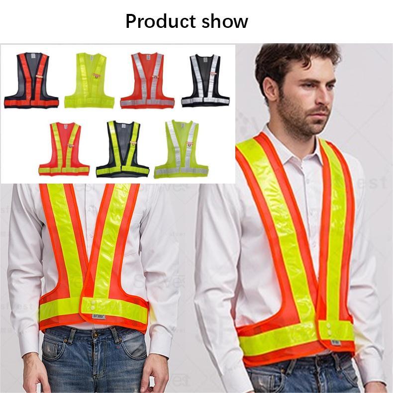 Reflectorized vest makapal with ID holder Reflective safety Vest High ...