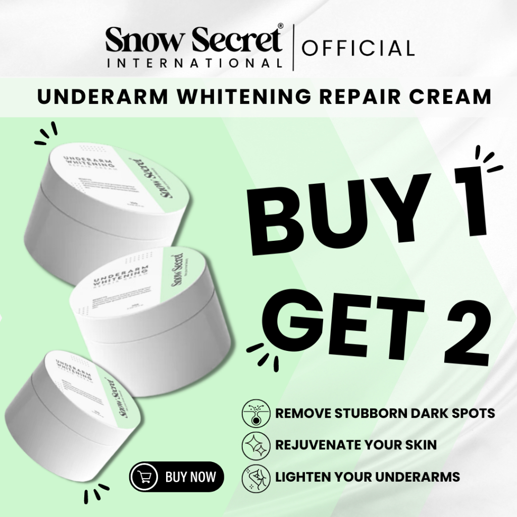 Snow Secret Underarm Whitening Repair Cream Deodorant 10 grams | Shopee ...