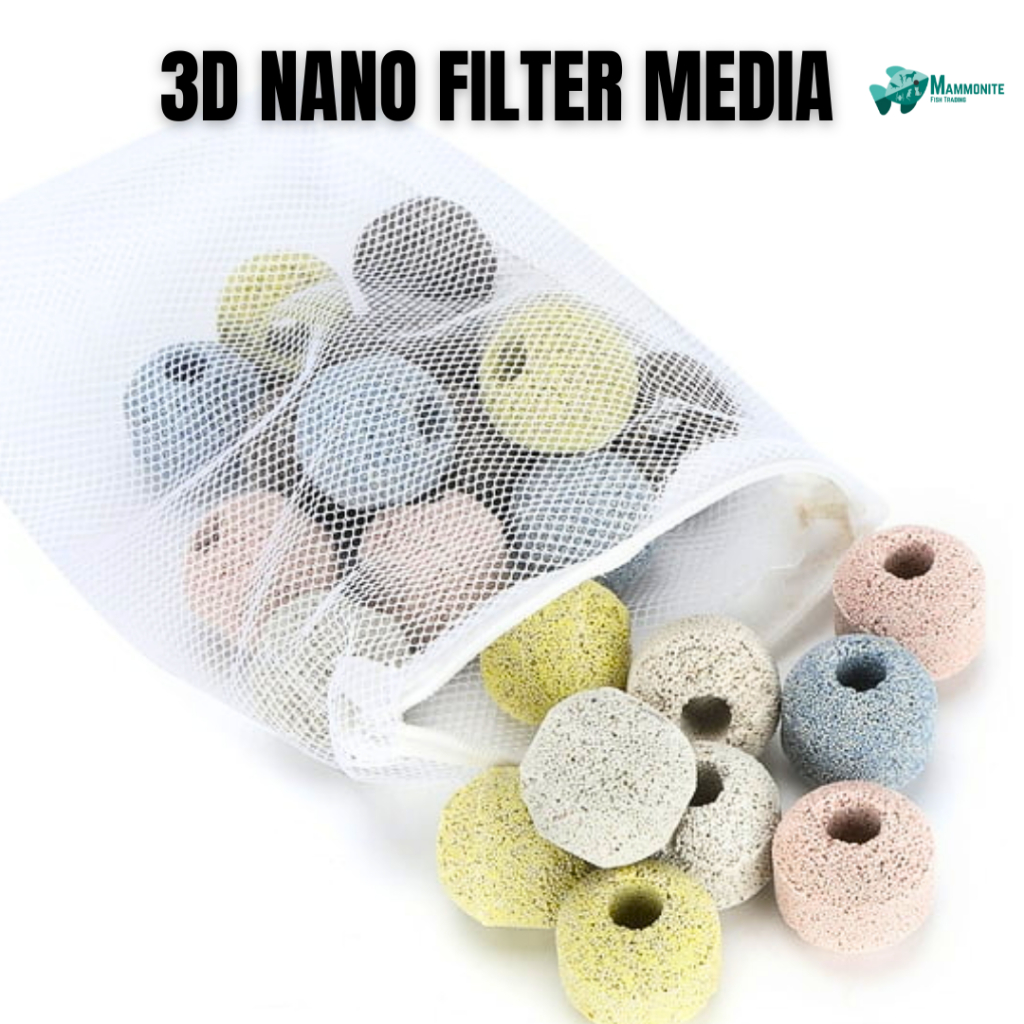 3D Nano Filter media for Aquarium Bacteria Balls Nano Tech Bio Balls ...