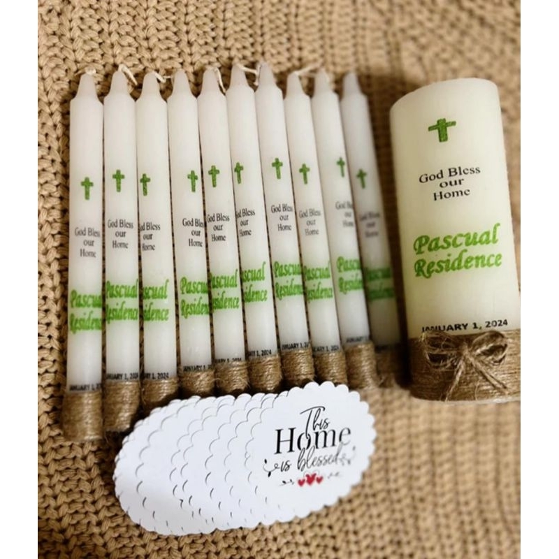 House Blessing Candle Set A | Shopee Philippines