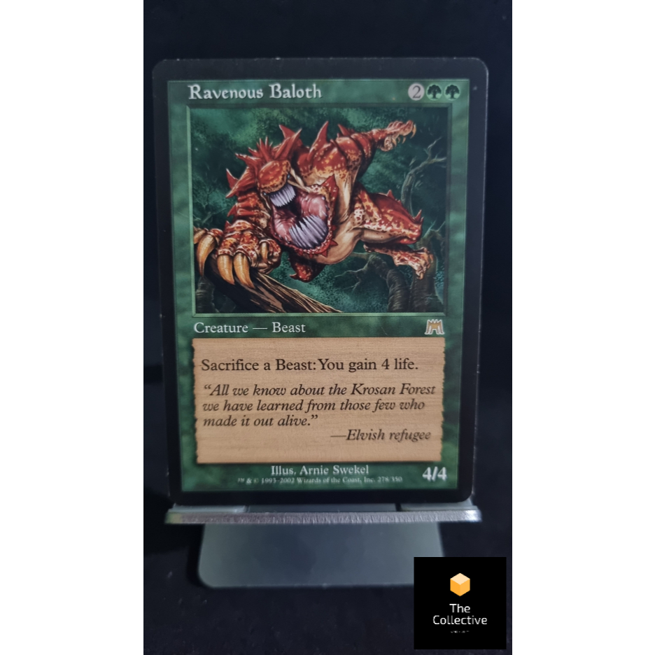 Magic the Gathering - MTG Card Game - Ravenous Baloth - Various ...