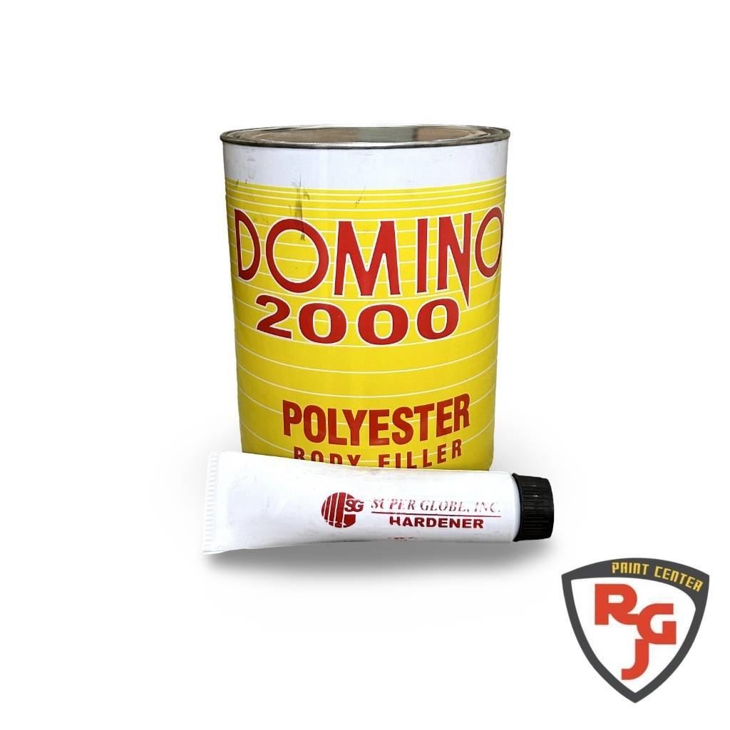 Domino 2000 Polyester Body Filler [1 GALLON] w/ Hardener (Big) | Shopee ...