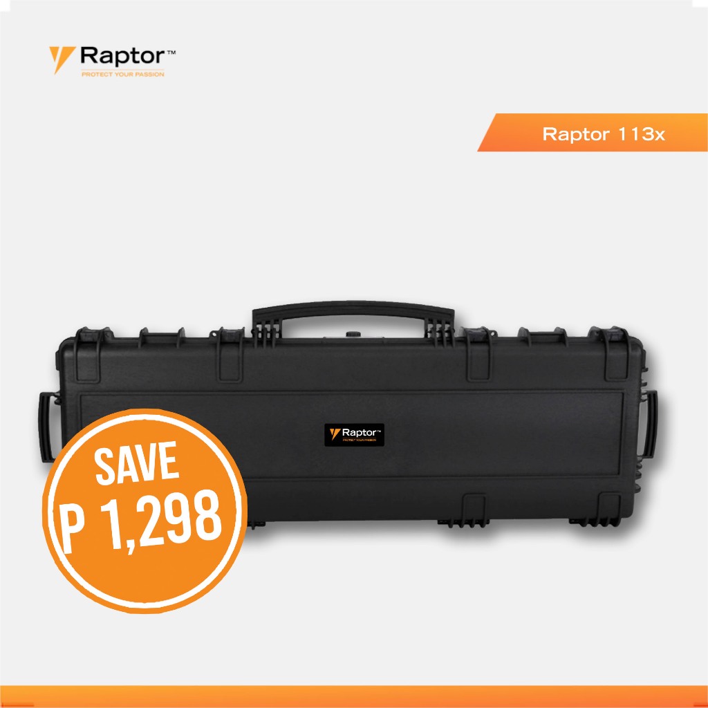 Raptor Case Extreme Long 113x for Camera, Drone & Accessories, Tactical ...