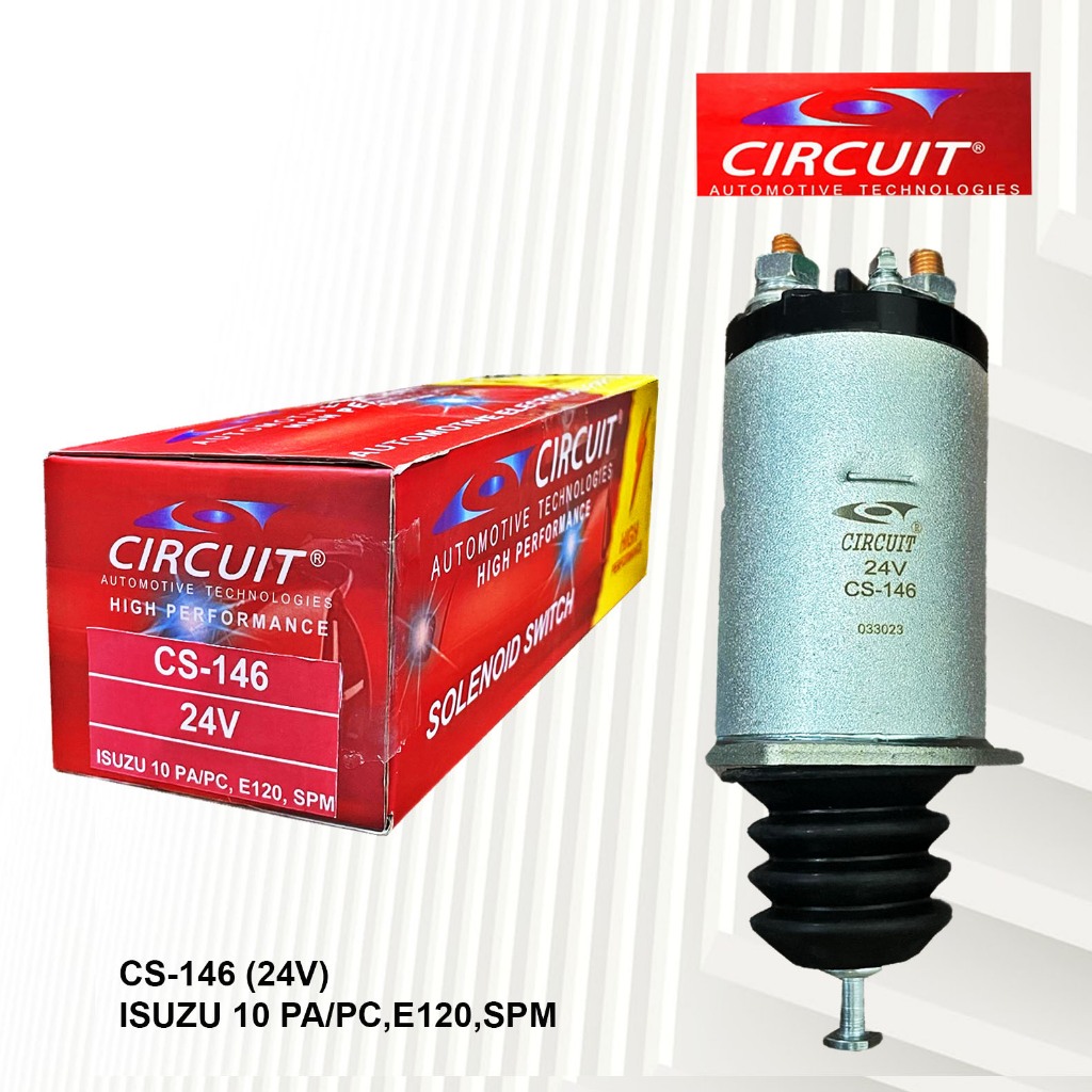 Circuit Solenoid Switch For Isuzu Cs 146 Cs 161 Cs 1226 Cs 2526 Cs 2529
