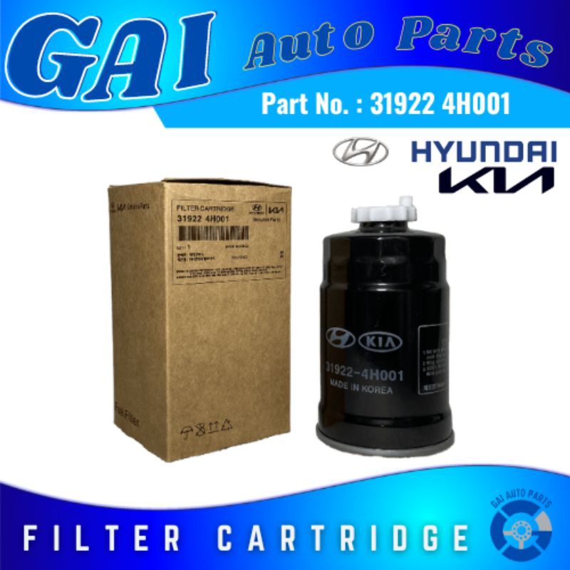 HYUNDAI Fuel Filter Cartridge for Grand Starex 2007-2018 2500cc Diesel ...