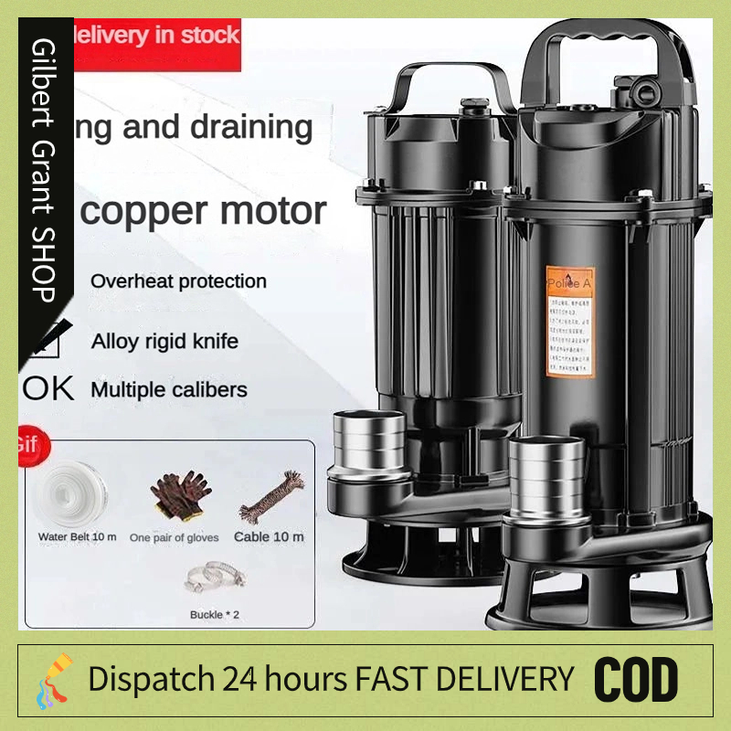 Submersible Pump Cutting Sewage Pump Agricultural Septic Tank Biogas ...