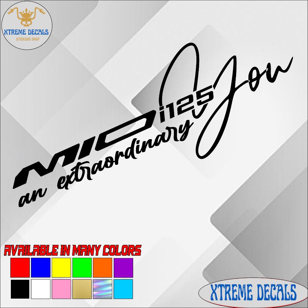 Mio i an extraordinary you sticker waterproof | Shopee Philippines