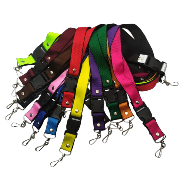 1-INCH MAKAPAL ID School Office ID Lace with S Hook Lanyard Plain ...