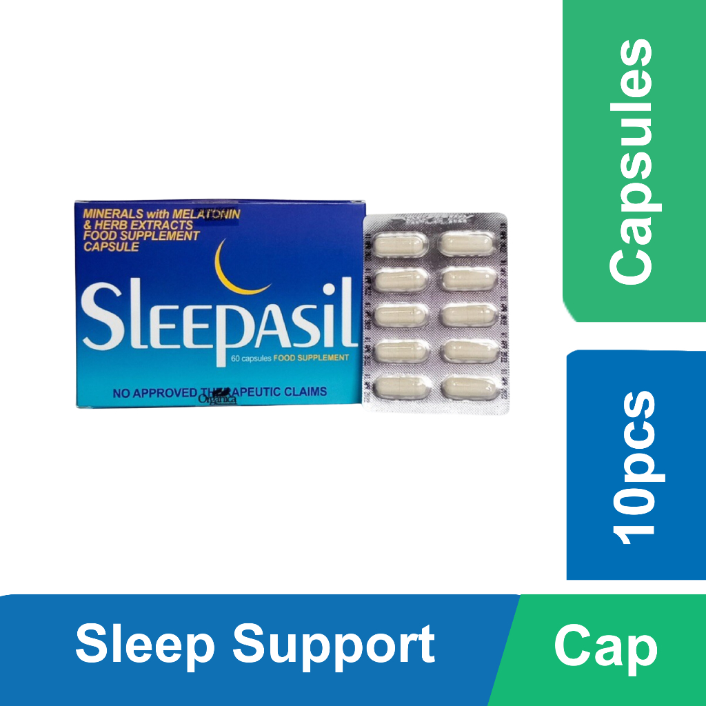 Sleepasil Melatonin Capsule 10pcs | Shopee Philippines