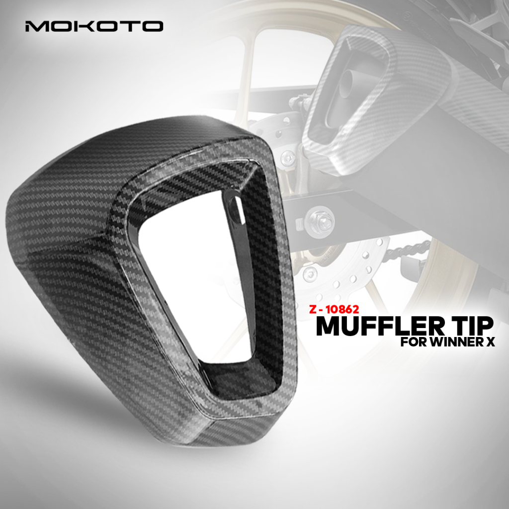 WINNER X 150 MUFFLER TIP COVER CARBON Z-10862 EXHAUST TIP FOR HONDA ...
