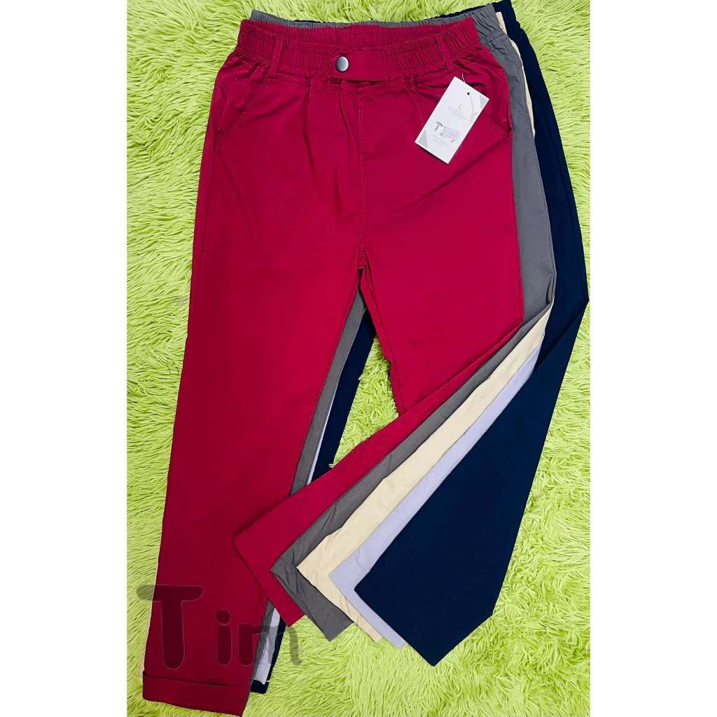 Candy pants are suitable for women's office button-up pants | Shopee ...