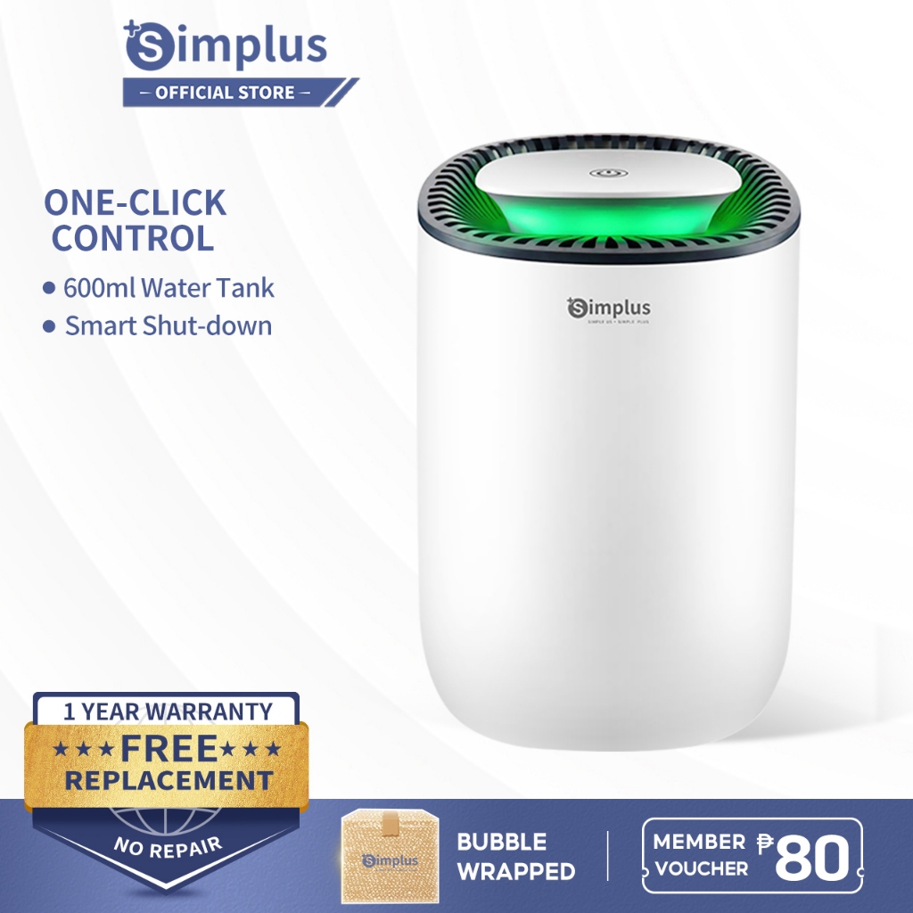 Simplus Dehumidifier 600ml Desktop Dehumidifier CUSH001 | Shopee ...