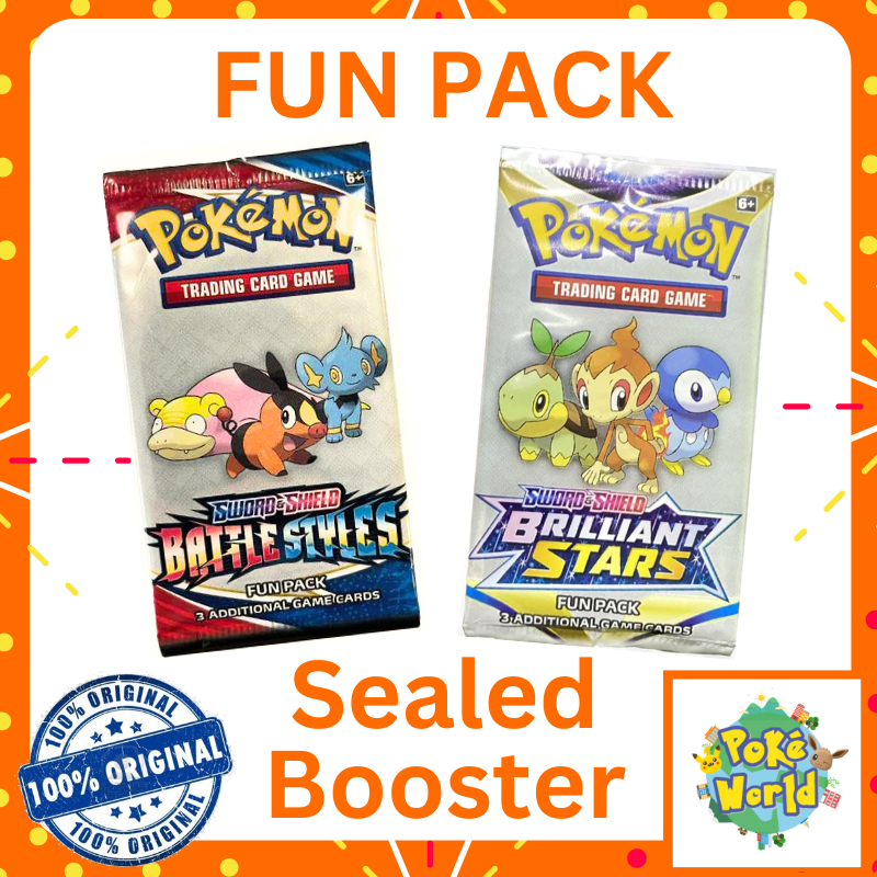 Sealed Booster - Fun Packs - Eif Baby - Sword and Shield - Brilliant ...