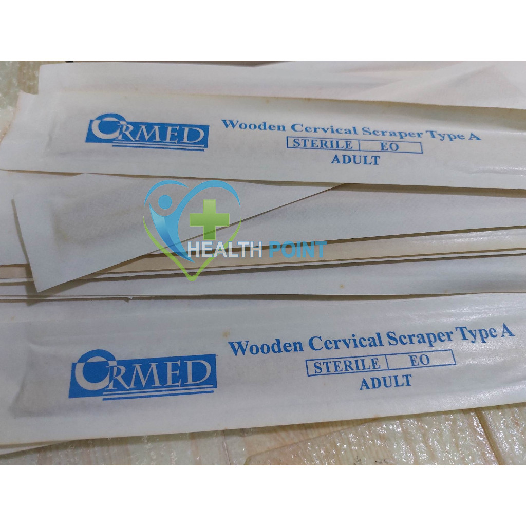 Cervical Scraper / Ayers Cervical Spatula/Scraper Wooden, Sterile ...