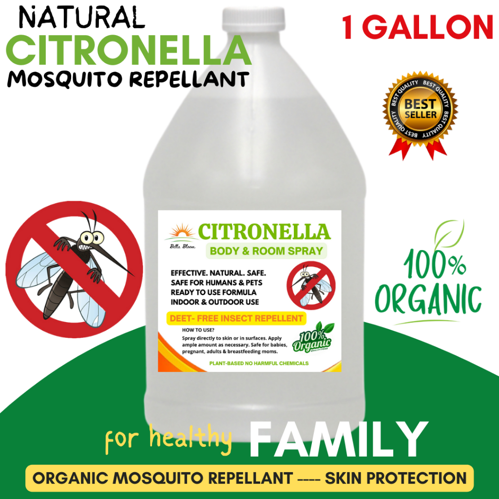 1 Gallon Organic Citronella Spray Insect repellent mosquito humidifier ...