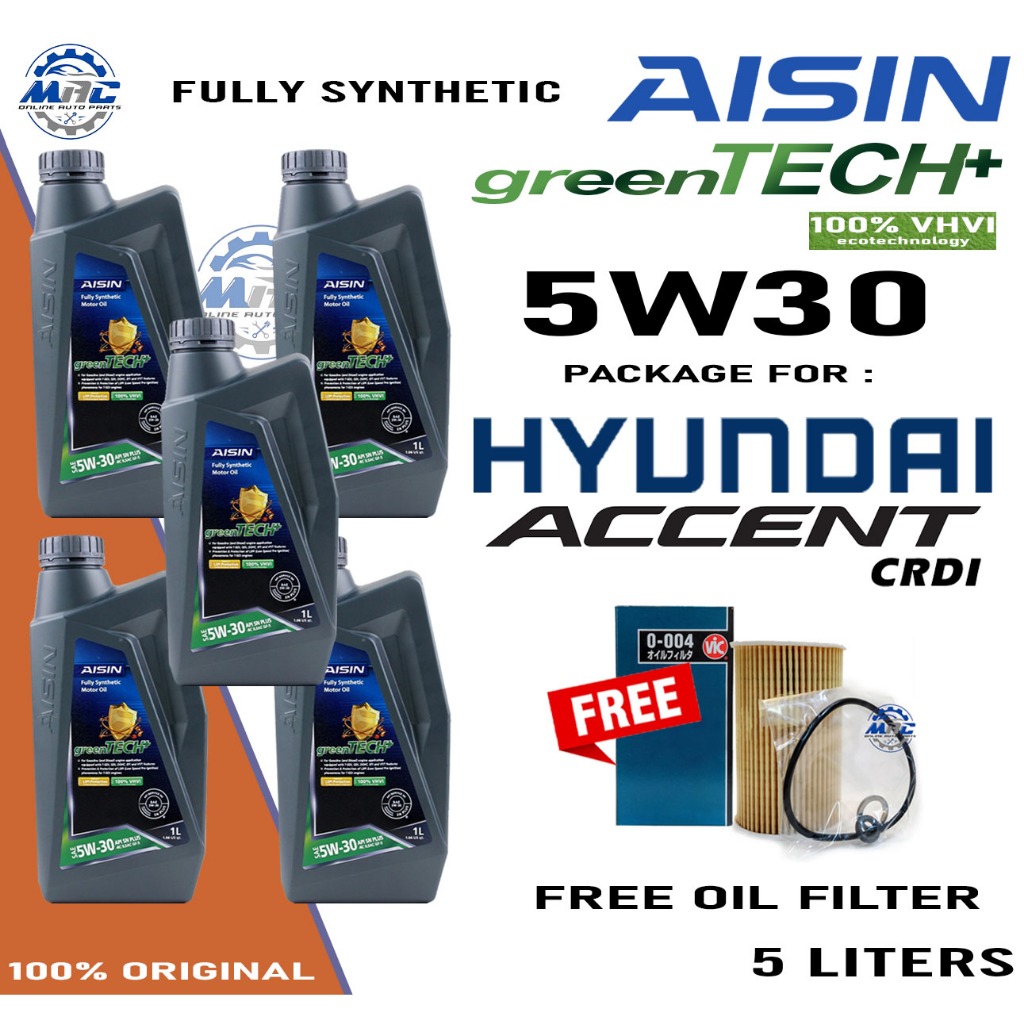 Hyundai Accent Oil Type