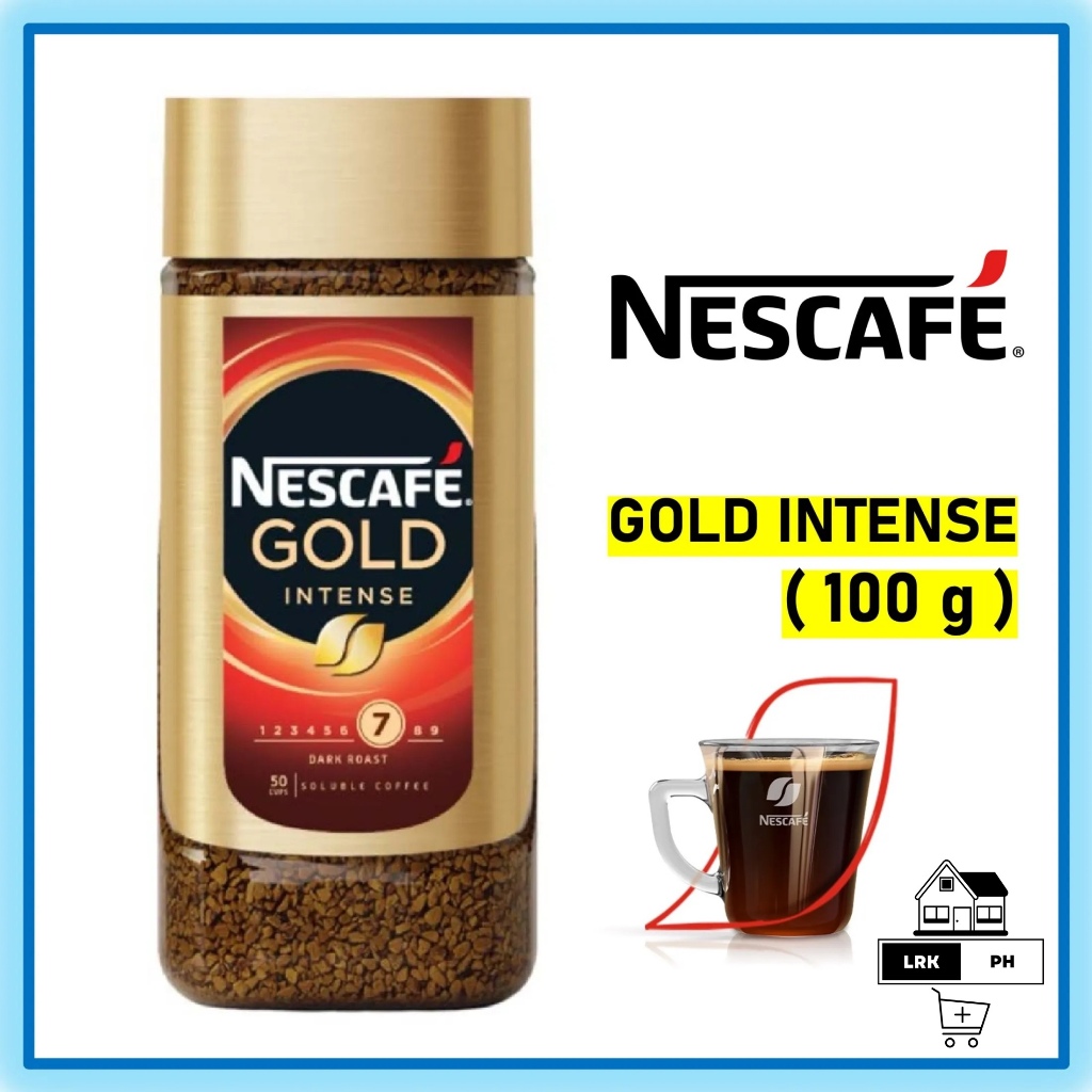 NESCAFE GOLD (Intense DARK ROAST) Ground Instant Coffee - 100 g ...