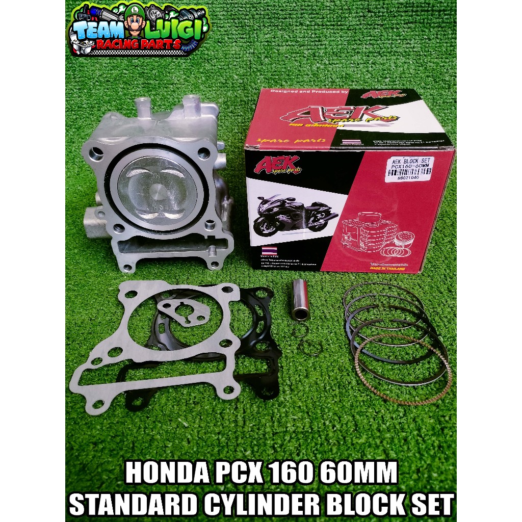 AEK PCX 160 60MM STANDARD CYLINDER BLOCK SET | Shopee Philippines