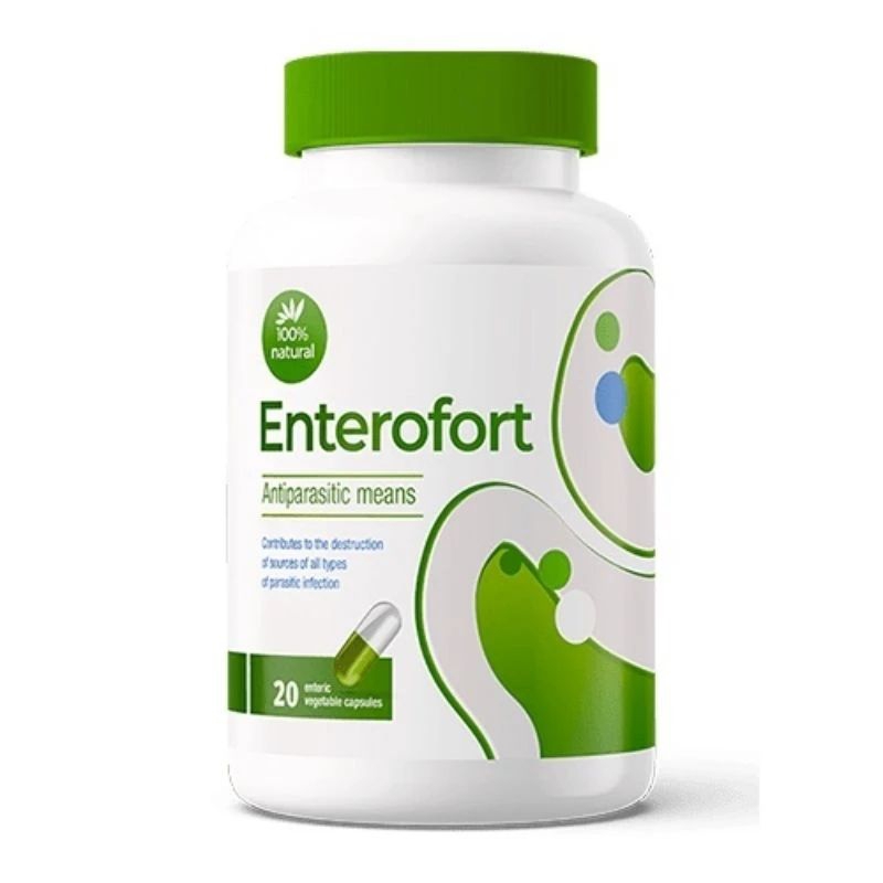 Parasite Capsule Enterofort Cleans Body Energized parasitic infections ...