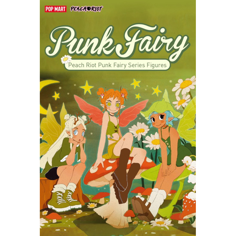 [Genuine] POP MART PEACH RIOT Punk Fairy | Shopee Philippines