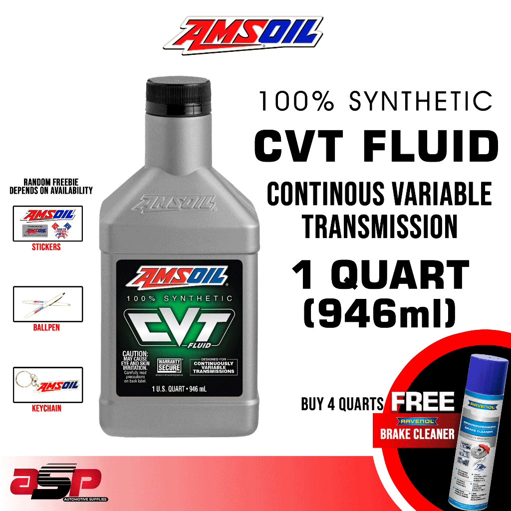 AMSOIL Synthetic CVT Fluid 1 Quart (946ml) | Shopee Philippines