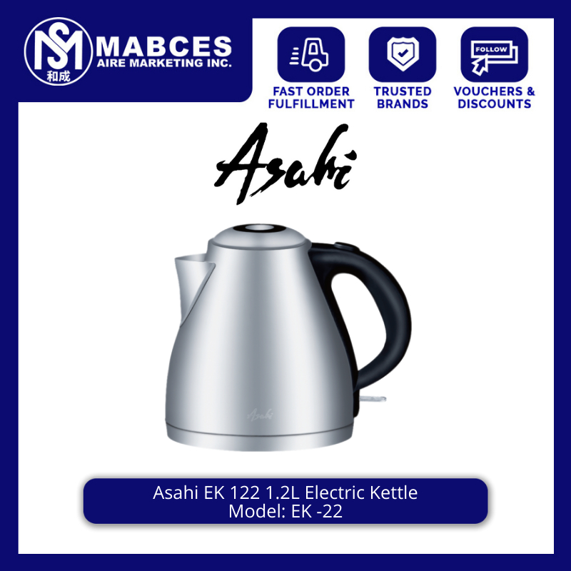 Asahi EK-122 1.2L Electric Kettle | Shopee Philippines