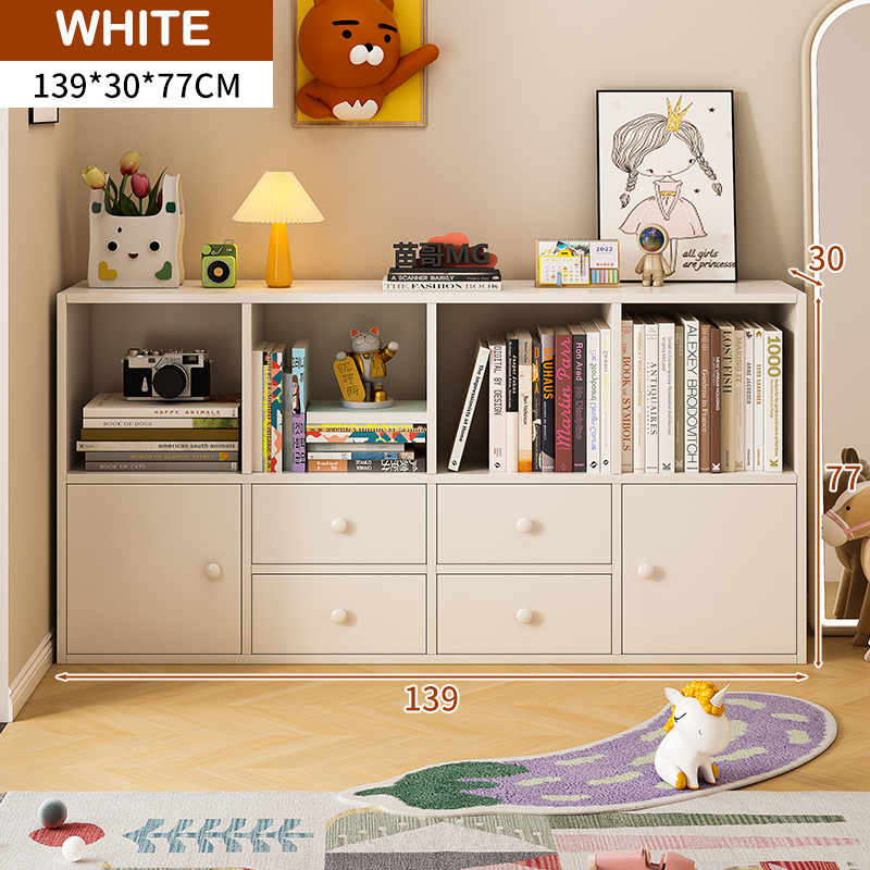 Simple Bookshelf Modern Simple Shelf Living Room Multifunctional ...