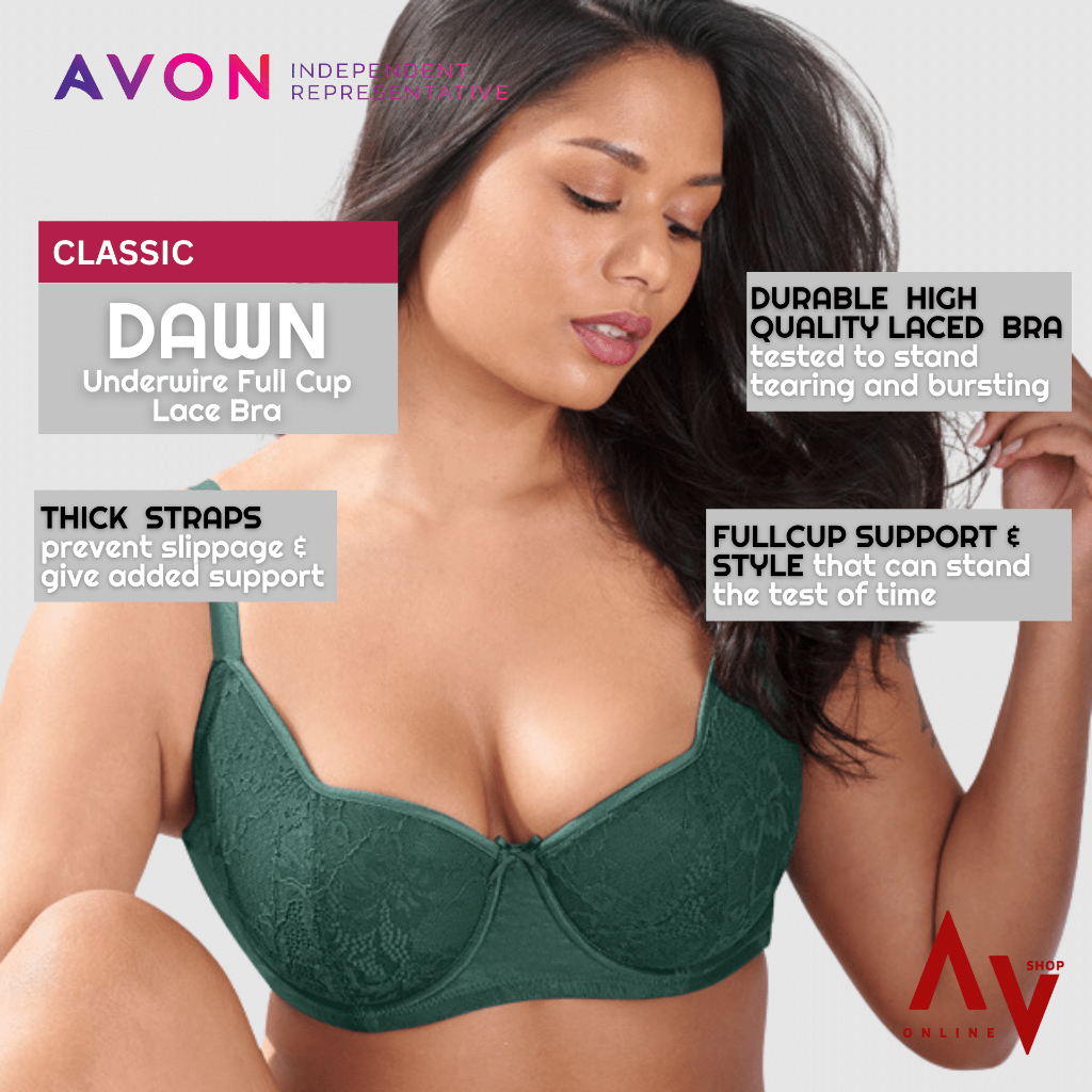 Avon Mara Underwire Full Cup Classic Bra (Cathy, Dawn. Claudette, Louella, Cameron, Marinella ...