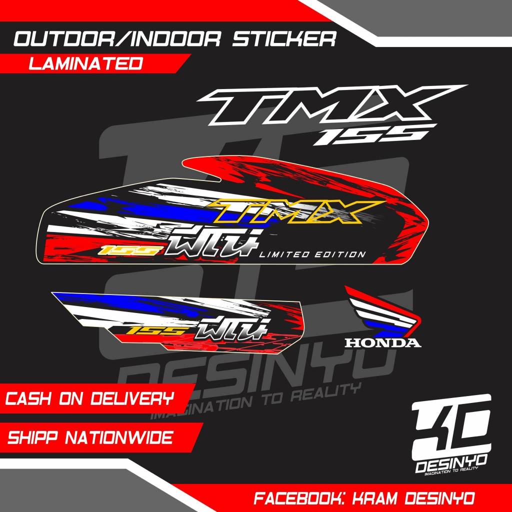 TMX 155 Stock Sticker | Shopee Philippines