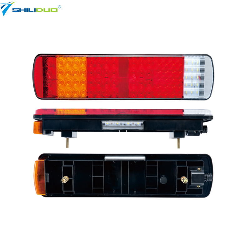 1 Pair - SD-2029 Shiliduo Led Truck Tail Lamp For N9H N8V Howo Truck ...