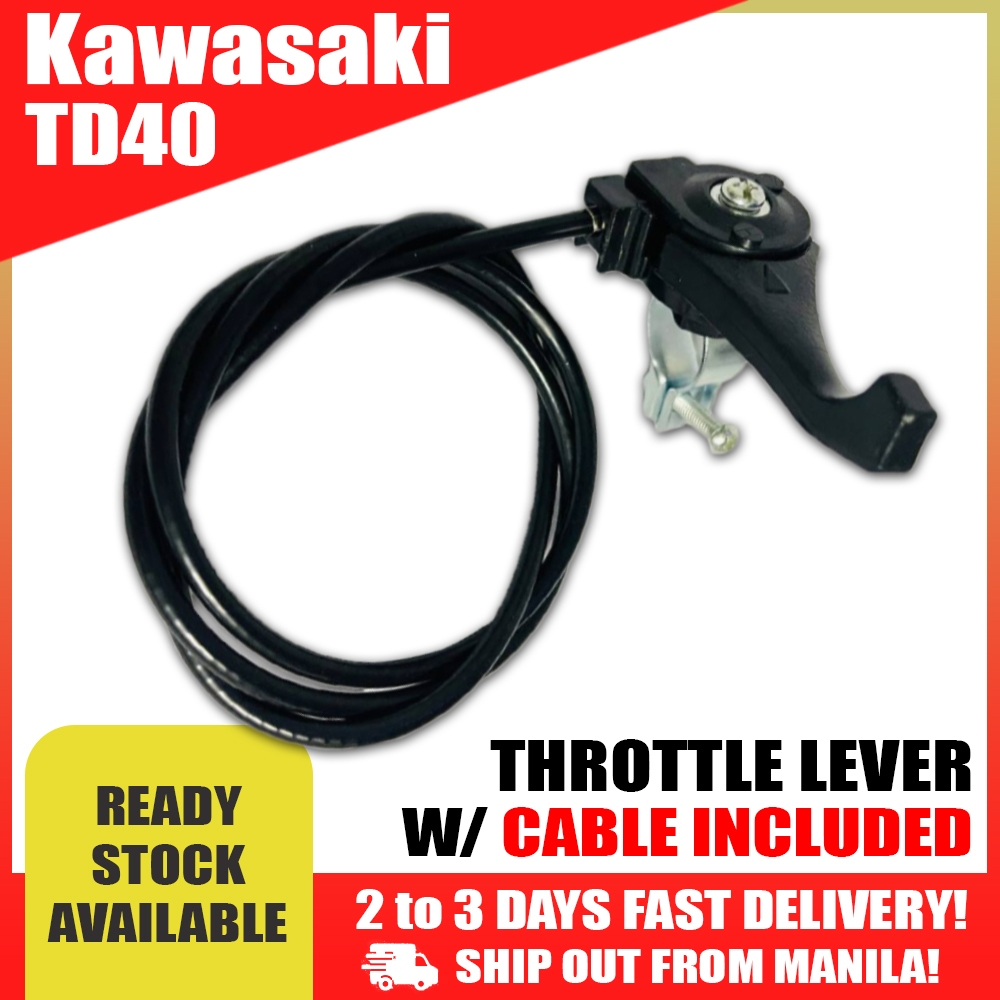 TD40 Throttle Lever with Throttle Cable Kawasaki TD40 / FD40 Grass ...