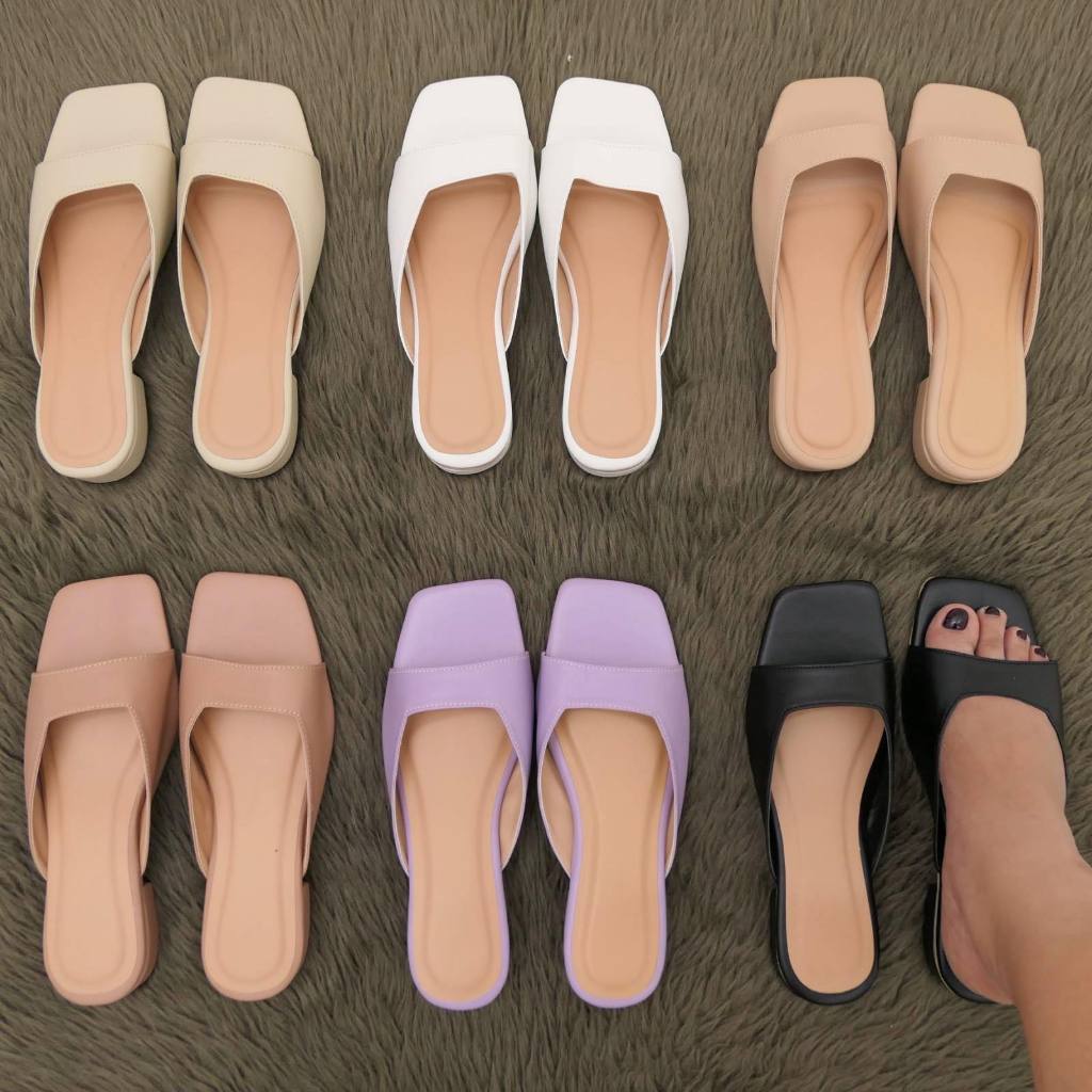 ⭐️ Kimi Footwear Janice 1 inch Comfy Block Heels Sandals Casual Formal ...