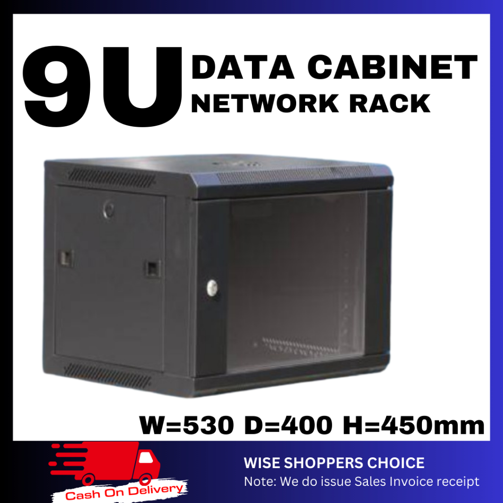 Data rack, 9U data server rack, Server rack 9U data cabinet, data rack cabinet | Shopee Philippines