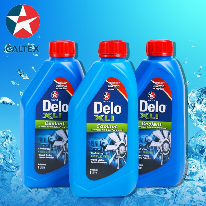 Caltex Delo XLI power coolant 1L corrosion inhibitor premixed radiator ...
