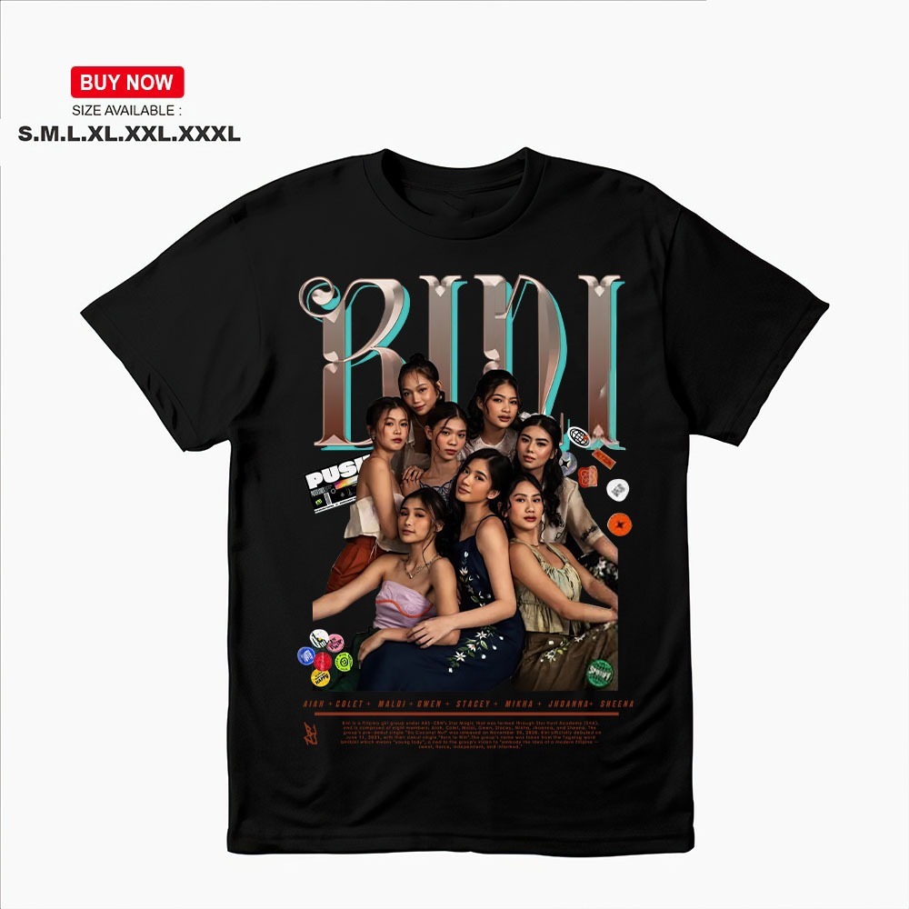 BINI combination T-shirts | BINI COLLECTION STREET T-shirt graphic ...