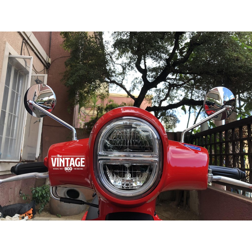 CHROME SIDE MIRROR 4 inch Round mirror FAZZIO | Shopee Philippines