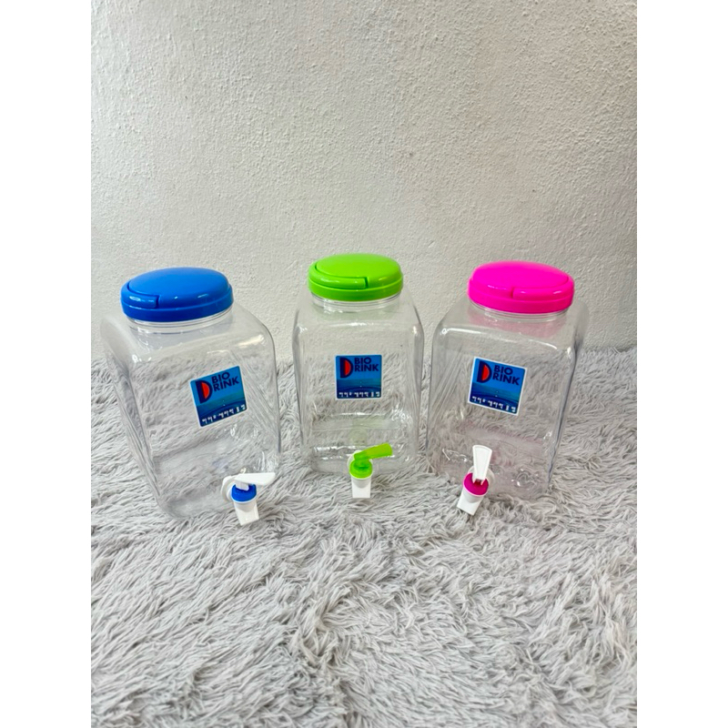 Bio Clear 5 liters Transparent Jug with faucet | Shopee Philippines