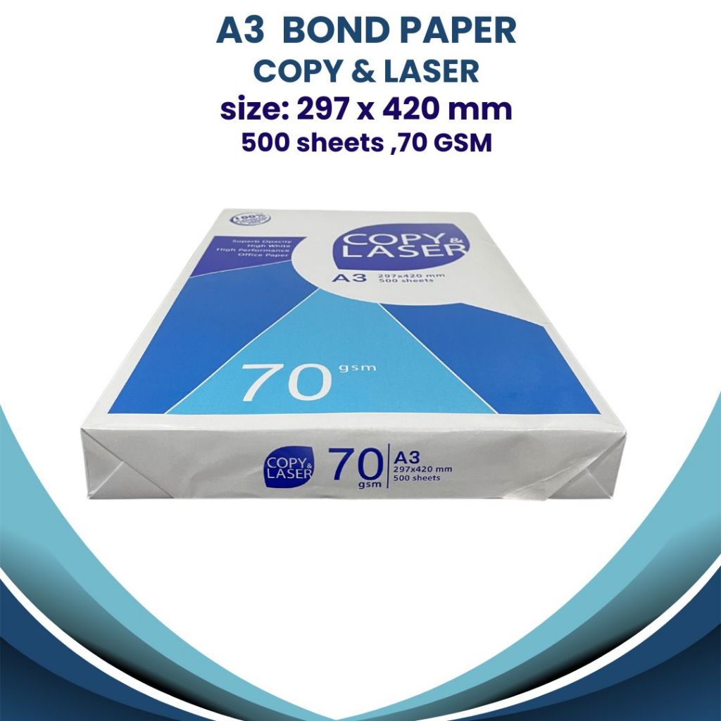 A3 Bond Paper (500 Sheets) | Shopee Philippines