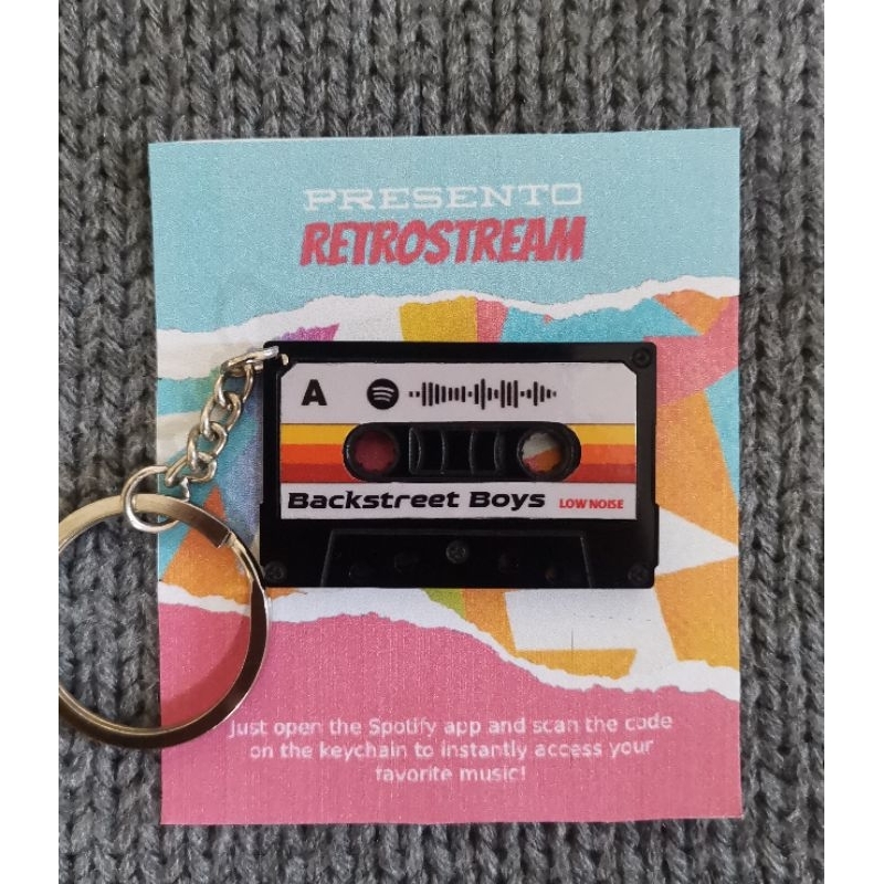 Spotify Cassette customized Keychain | Shopee Philippines