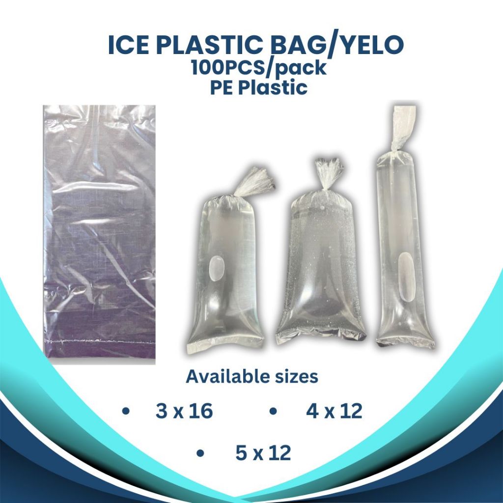 Yelo Plastic | Ice bag | Ice Candy Plastic | Soft drinks Plastic Bag ...