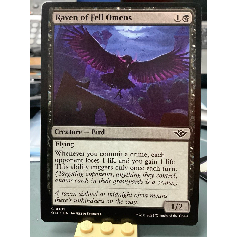 MAGIC: the Gathering - Raven of Fell Omens (Outlaws of Thunder Junction ...