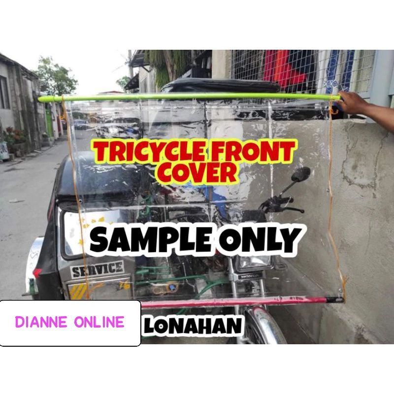 TRIKE /EBIKE COVER TRANSPARENT CLEAR TRAPAL. Tolda/Pantabing. | Shopee ...