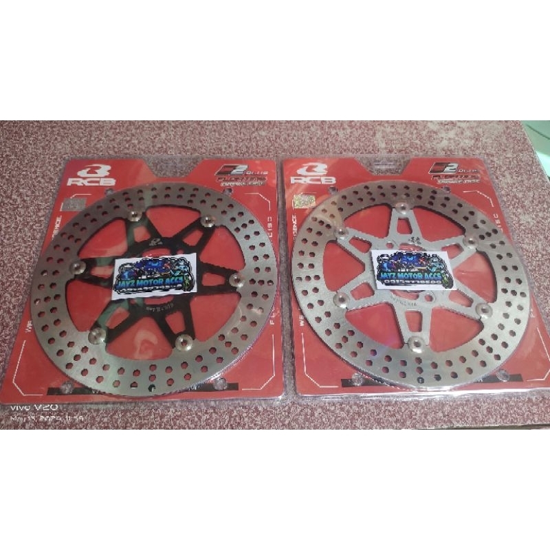 RCB E2+ SERIES STEEL FLOATING DISC FRONT 267mm FOR SNIPER MX 135 ...